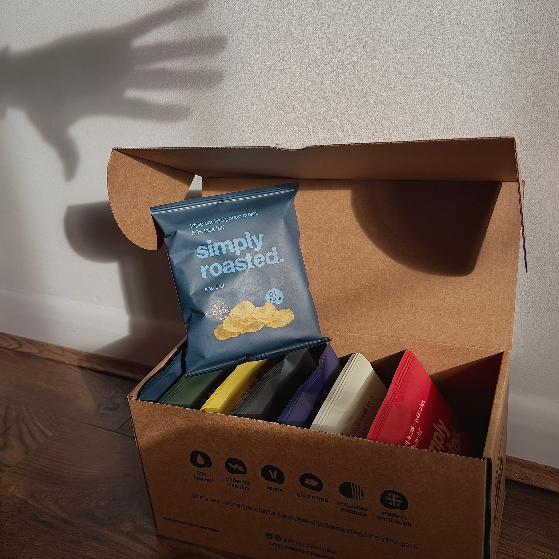low fat crisps | simply roasted