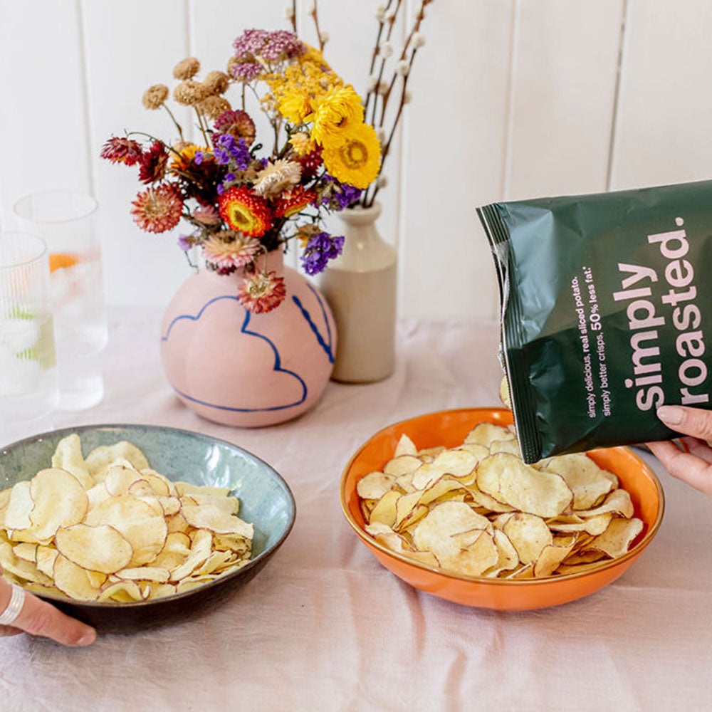 Healthier Crisps | Low Salt & Fat | Simply Roasted Crisps